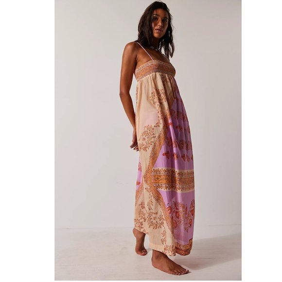 Free People | Dresses | Intimately Free People Bali Saltwater Maxi Slip ...
